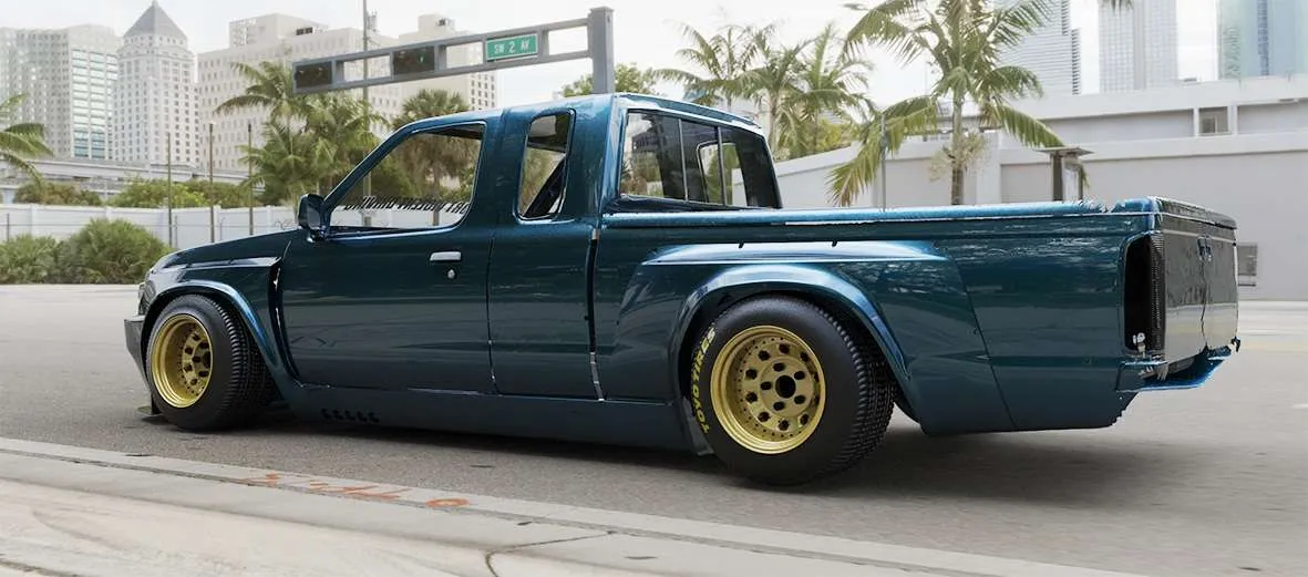 PandeM (TRA Kyoto) Frontier D22 V1 Widebody Kit | First Gear Project