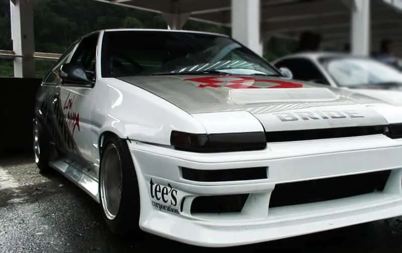Origin Labo Corolla AE86 Trueno 40mm Front Fenders (Trueno) - FRP ...