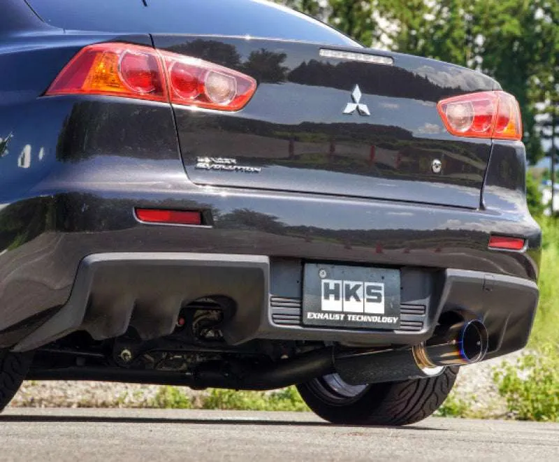 HKS RACING MUFFLER LANCER EVO-X USA | First Gear Project