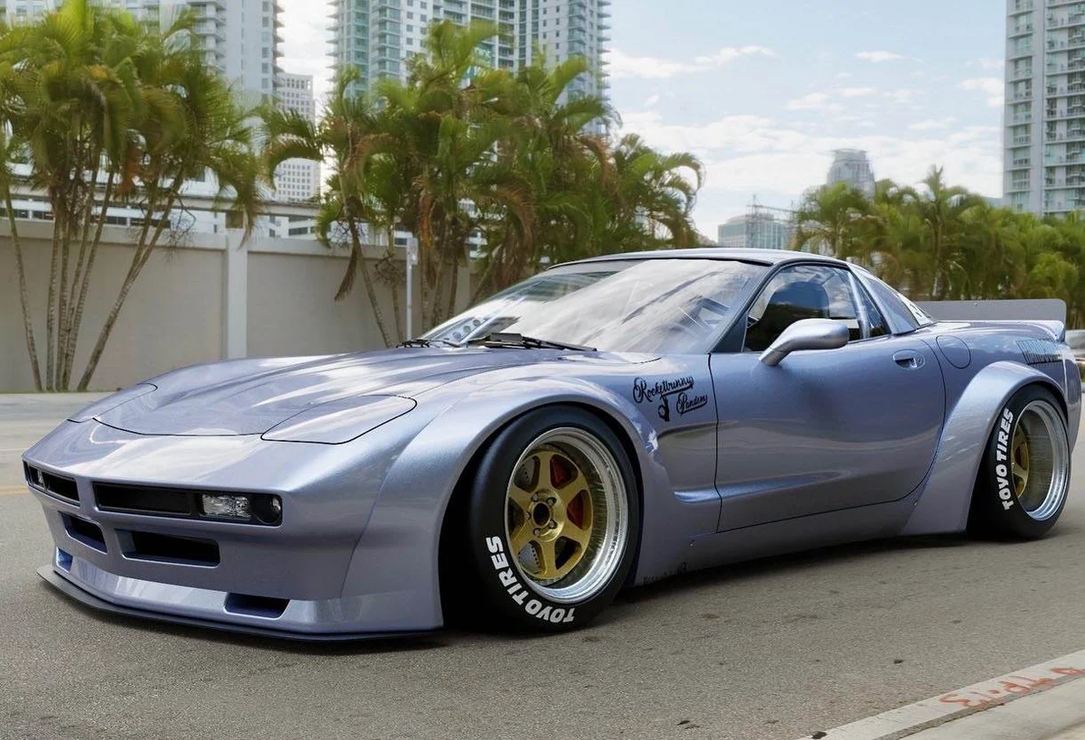 PandeM (TRA Kyoto) Corvette C5 V1 Widebody Kit | First Gear Project