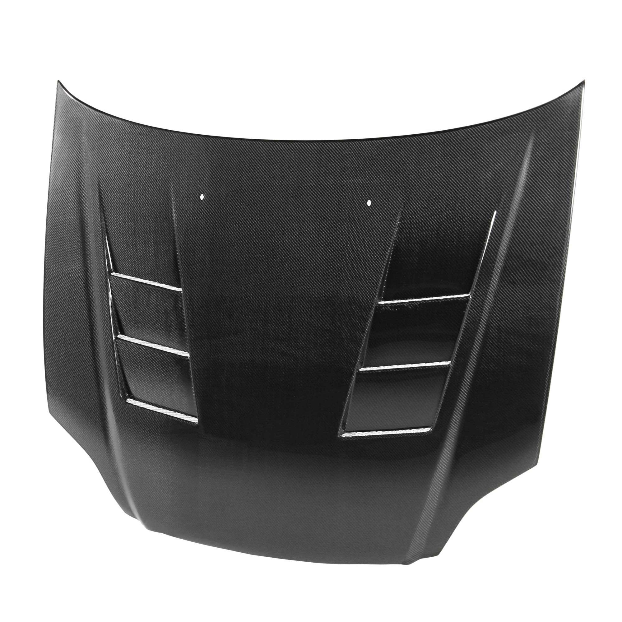 Seibon 99-00 Honda Civic (EM1/EJ6/7/8/EK9) TS-Style Carbon Fiber Hood ...