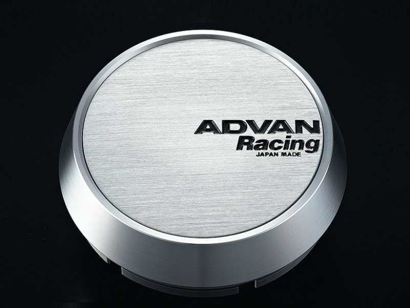Advan 73mm Middle Centercap Silver Alumite - Z9933