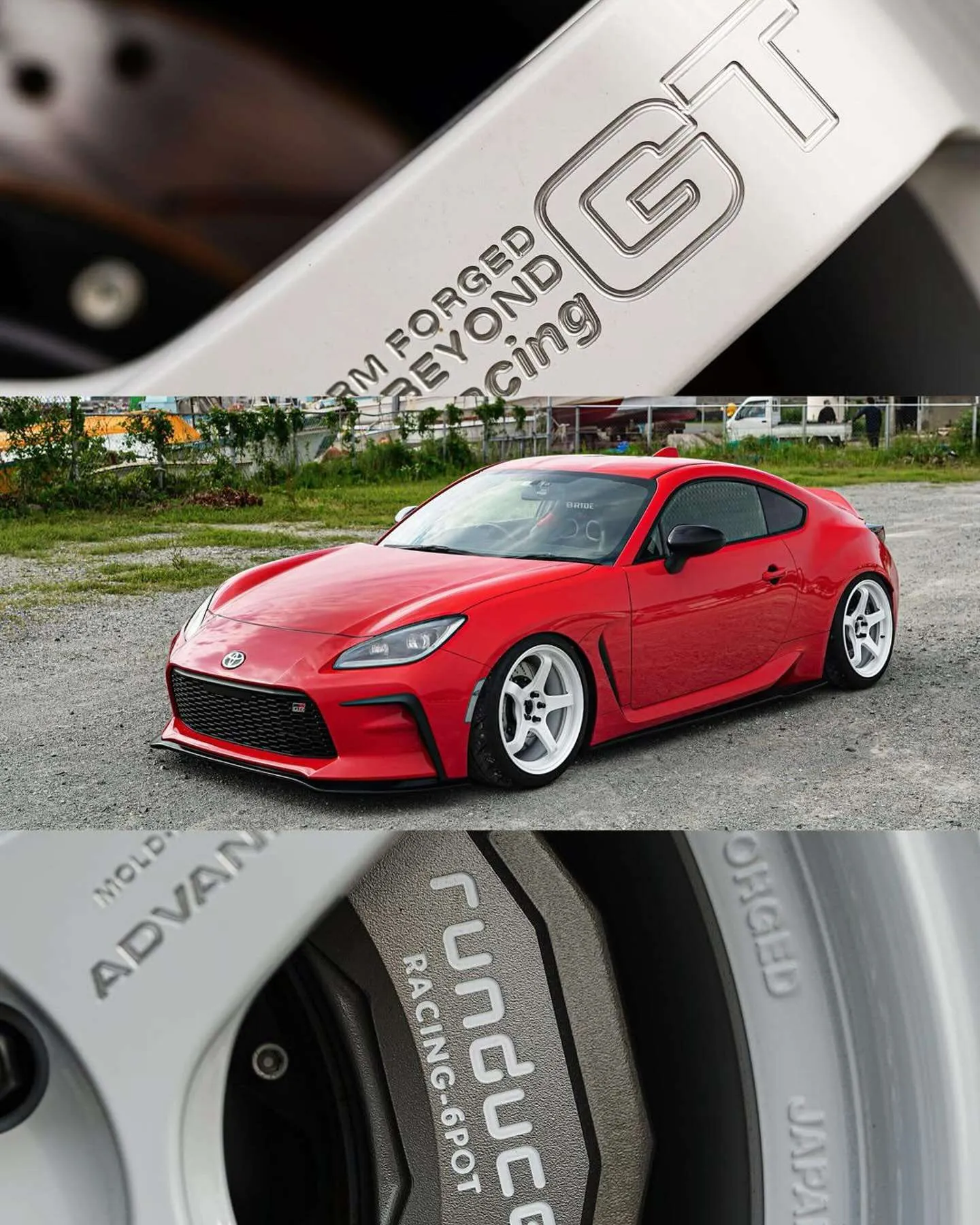 Advan Racing GT Beyond 18x10 +15 5x114.3 Racing White | First Gear Project