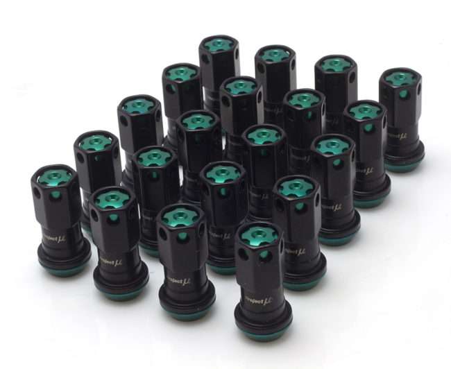 Project Mu Racing Floating Lug Nut M12 x 1.25 - Black | First Gear Project