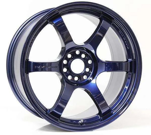 Gram Lights 57DR 17x9.0 +38 5-100 Eternal Blue Pearl Wheel
