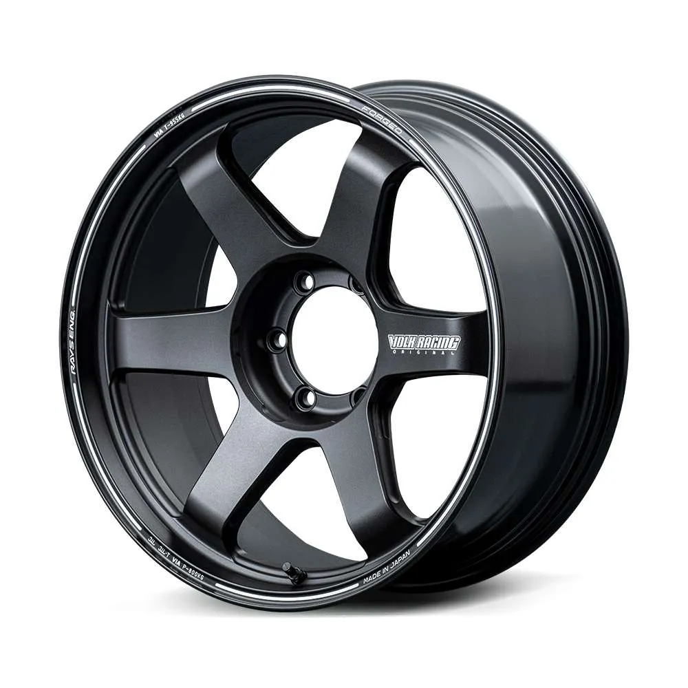 RAYS Volk Racing TE37 ultra X 20x9J +53 F0 Face 6x139.7 Blast Black 2 ...