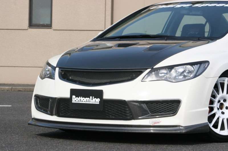 ChargeSpeed Civic TYPE-R FD2 Front Bumper Side Duct Cowl Carbon | First ...