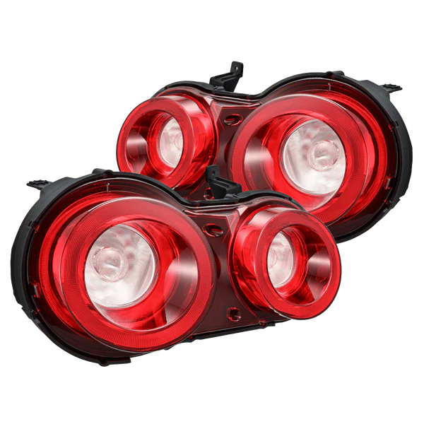 AlphaRex 09-25 Nissan GT-R NOVA-Series Prismatic LED Tail Lights Red ...