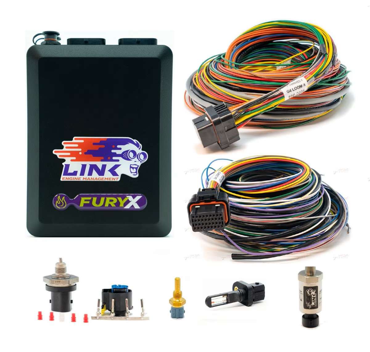 Link G4X FuryX Wire-In Bundle - ECU + Looms + Sensors | First Gear Project