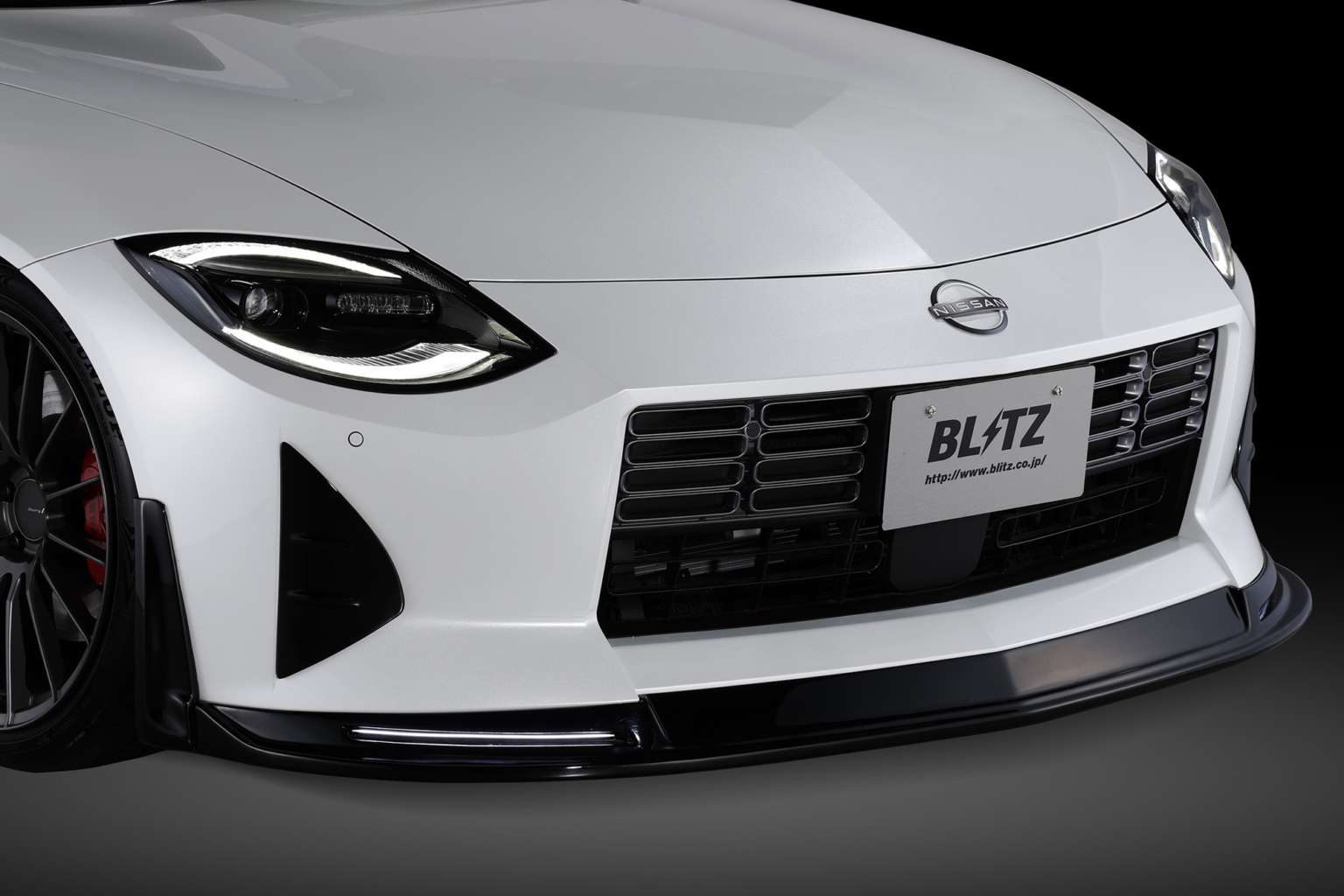 BLITZ AERO SPEED R-CONCEPT FRP FRONT BUMPER GARNISH - FAIRLADY Z - RZ34 ...