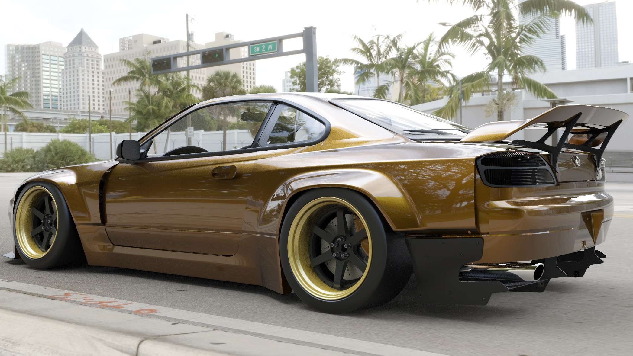 Pandem (TRA Kyoto) Silvia S15 V2 Widebody Kit | First Gear Project